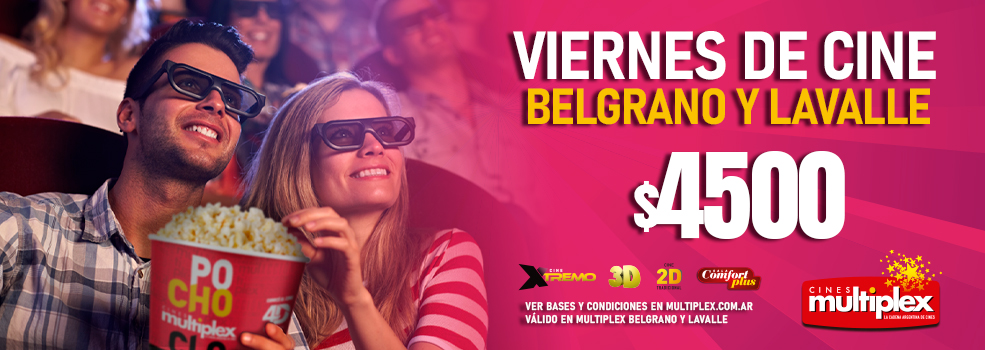 Películas en Cartelera | Cines Multiplex